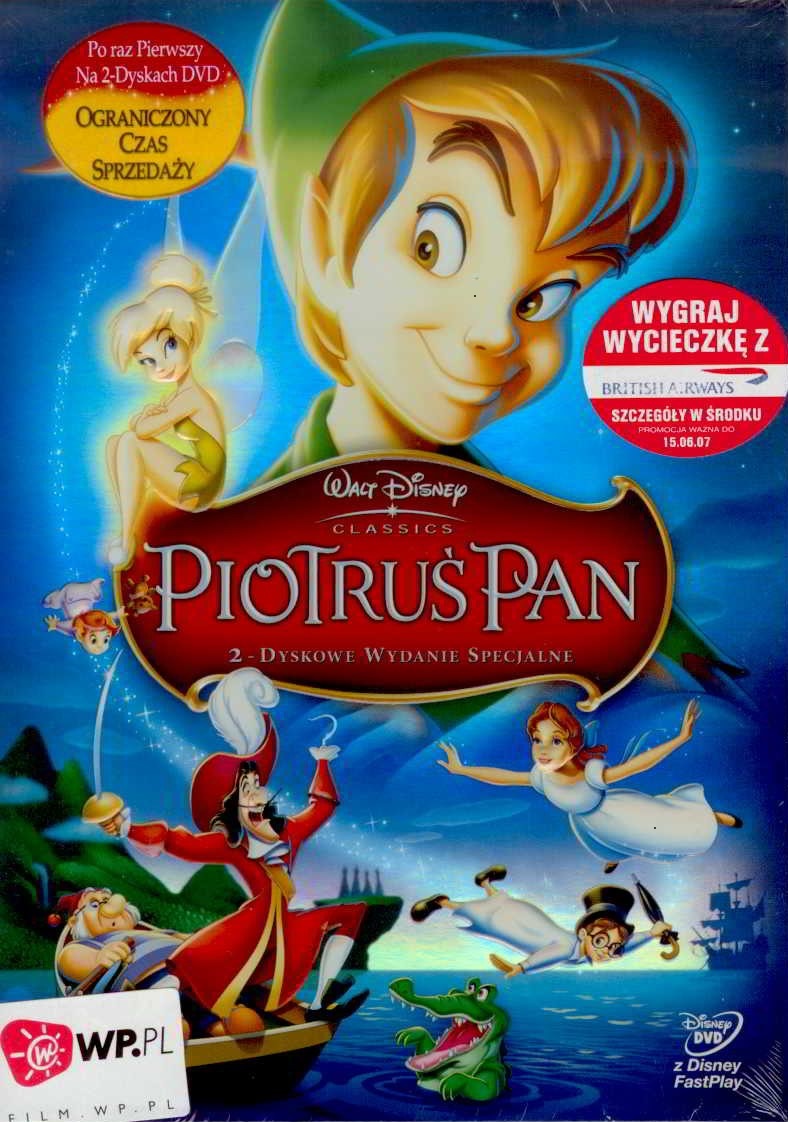 Piotruś Pan płyta DVD 12629819968 - Sklepy, Opinie, Ceny w Allegro