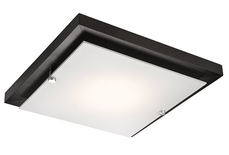 NOWOCZESNY PLAFON DREWNIANY WENGE 30 cm KWADRAT (PD-7.1 WENGE) • Cena, Opinie • Półplafony i ...
