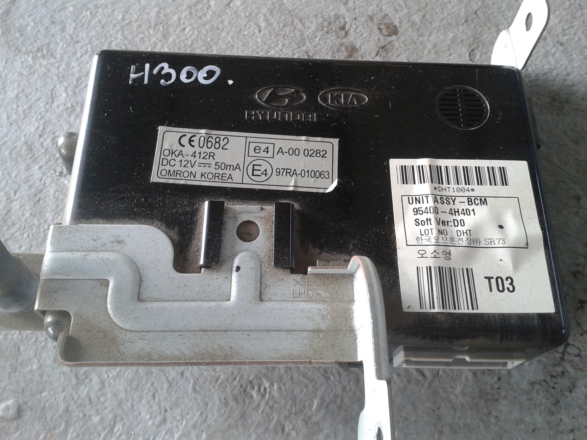 HYUNDAI H1 STAREX H300 08R MODUŁ BCM 95400-4H401 za 500.00PLN z BIAŁA ...