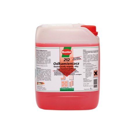 SOTIN 212 Odkamieniacz - koncentrat 5L (212-5) • Cena, Opinie • Chemia ...
