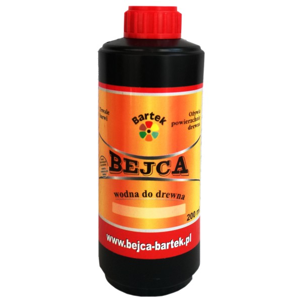 BEJCA WODNA DO DREWNA BARTEK 200ML GŁĘBOKA CZARNA • 10,59 zł • Bejce ...