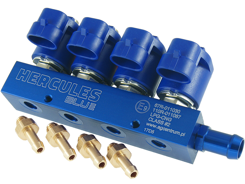 HERCULES BLUE PLYNOVÁ VSTŘIKOVACÍ LIŠTA 2OHM 4 CYL za 1313 Kč - Allegro