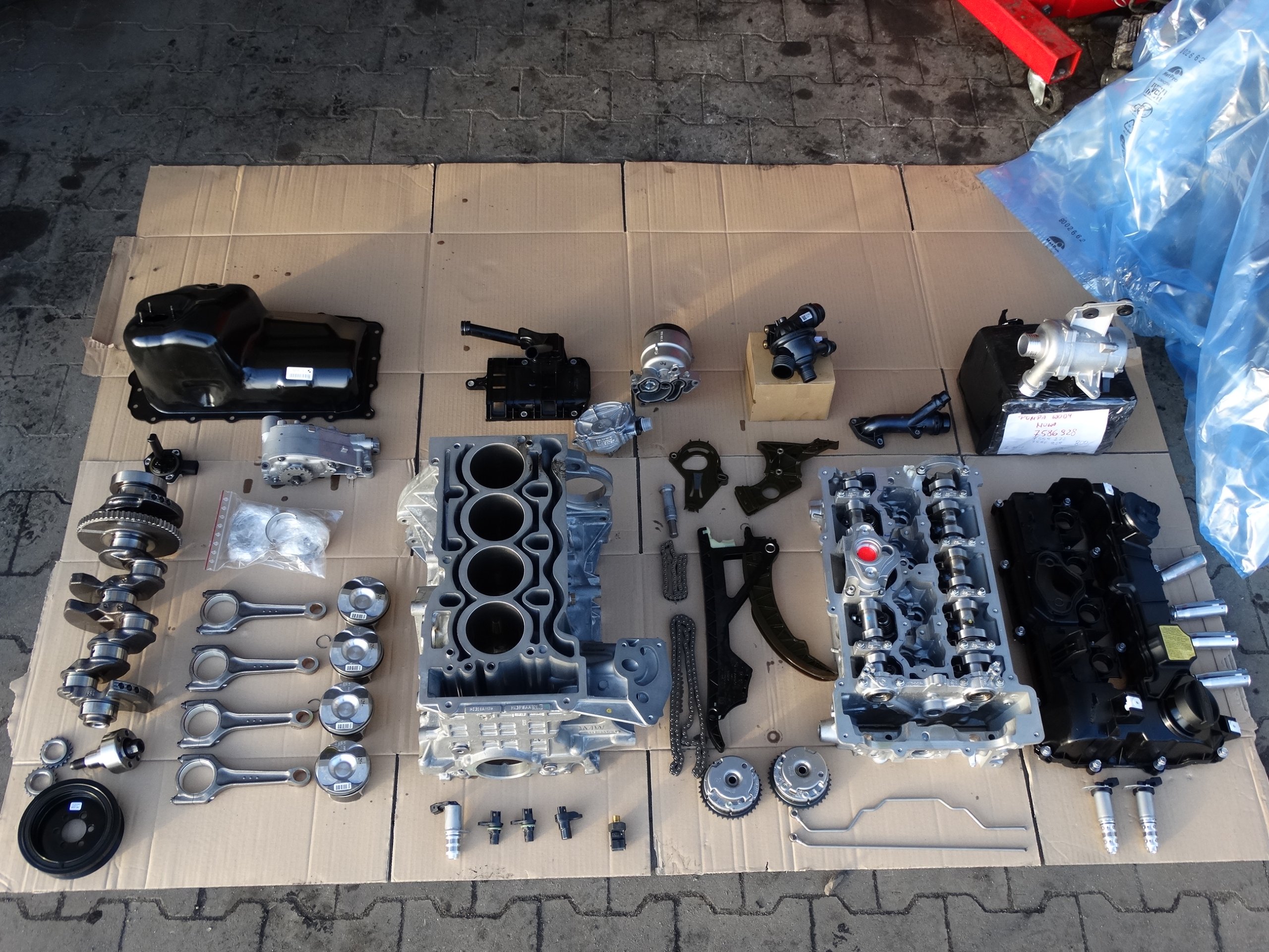 NOWY SMOK POMPY OLEJU N43 BMW E87 116i 118i 120i - 7126856653 ...