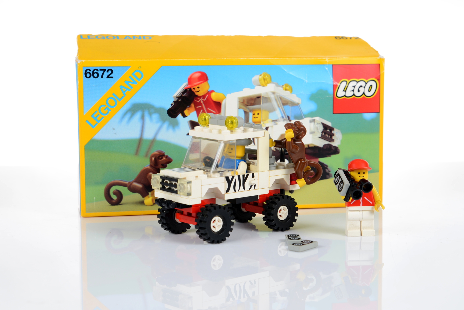 Lego Town City 6672 Safari Off-Road Vehicle 1990 - 7293977904 ...