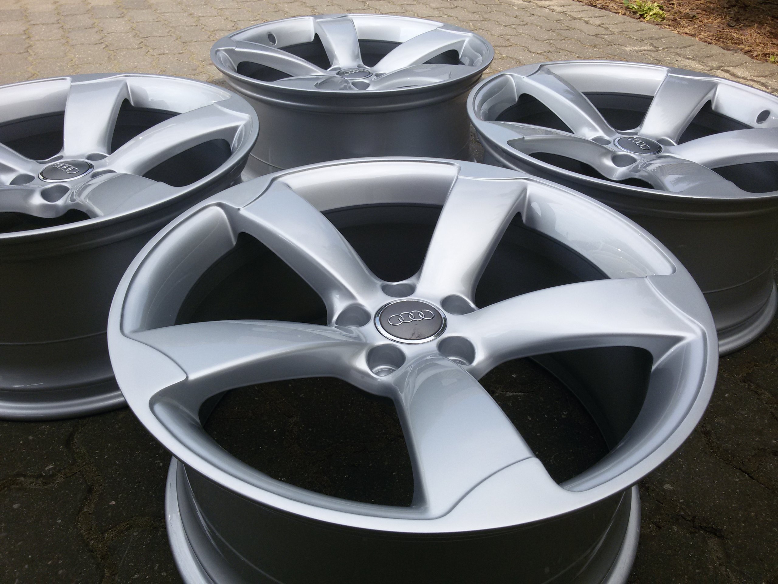 KOMPLET FELG AUDI A5 ROTOR 8T A6 4G A8 4H 9Jx19 19 - 7345823425 ...