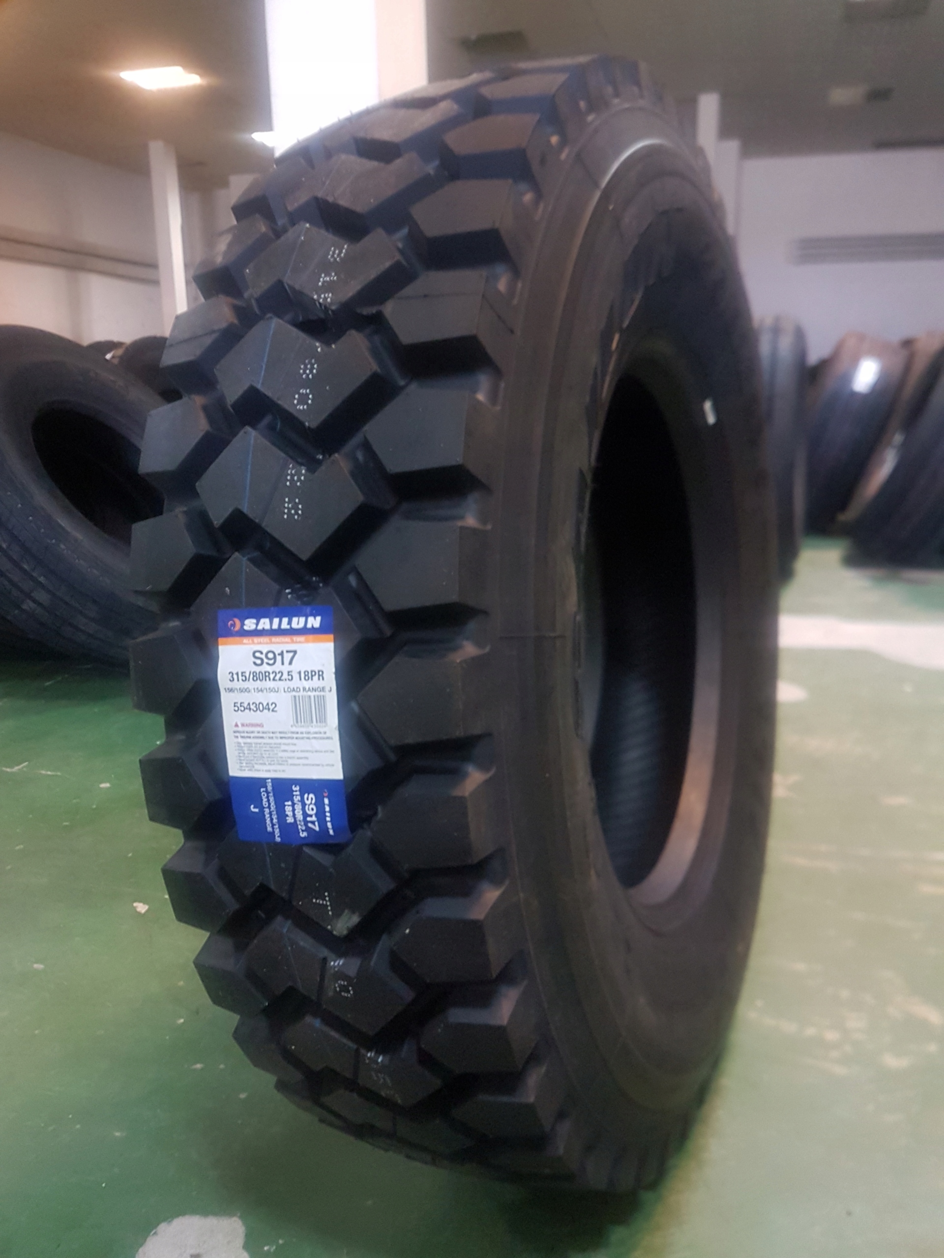 SAILUN S917 GŁĘBOKA 26MM M+S 315/80/22.5 940pln - 7645052549 ...