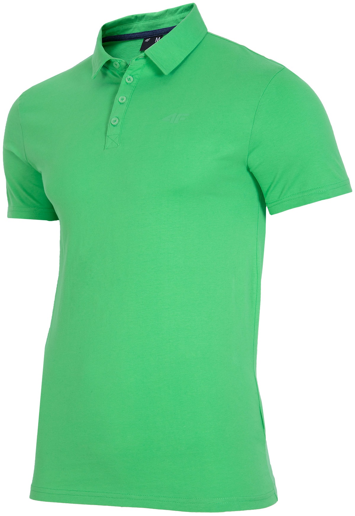 4F BAWEŁNIANA MĘSKA KOSZULKA POLO zielona # XL - 7256394244 - oficjalne ...