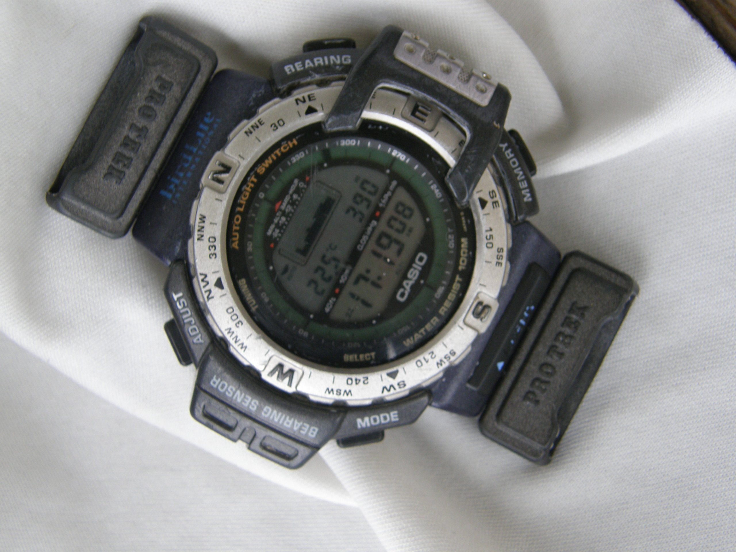 CASIO PROTREK PRT-40 TRIPLE SENSOR KULTOWY ZEGAREK - 6949976050 ...