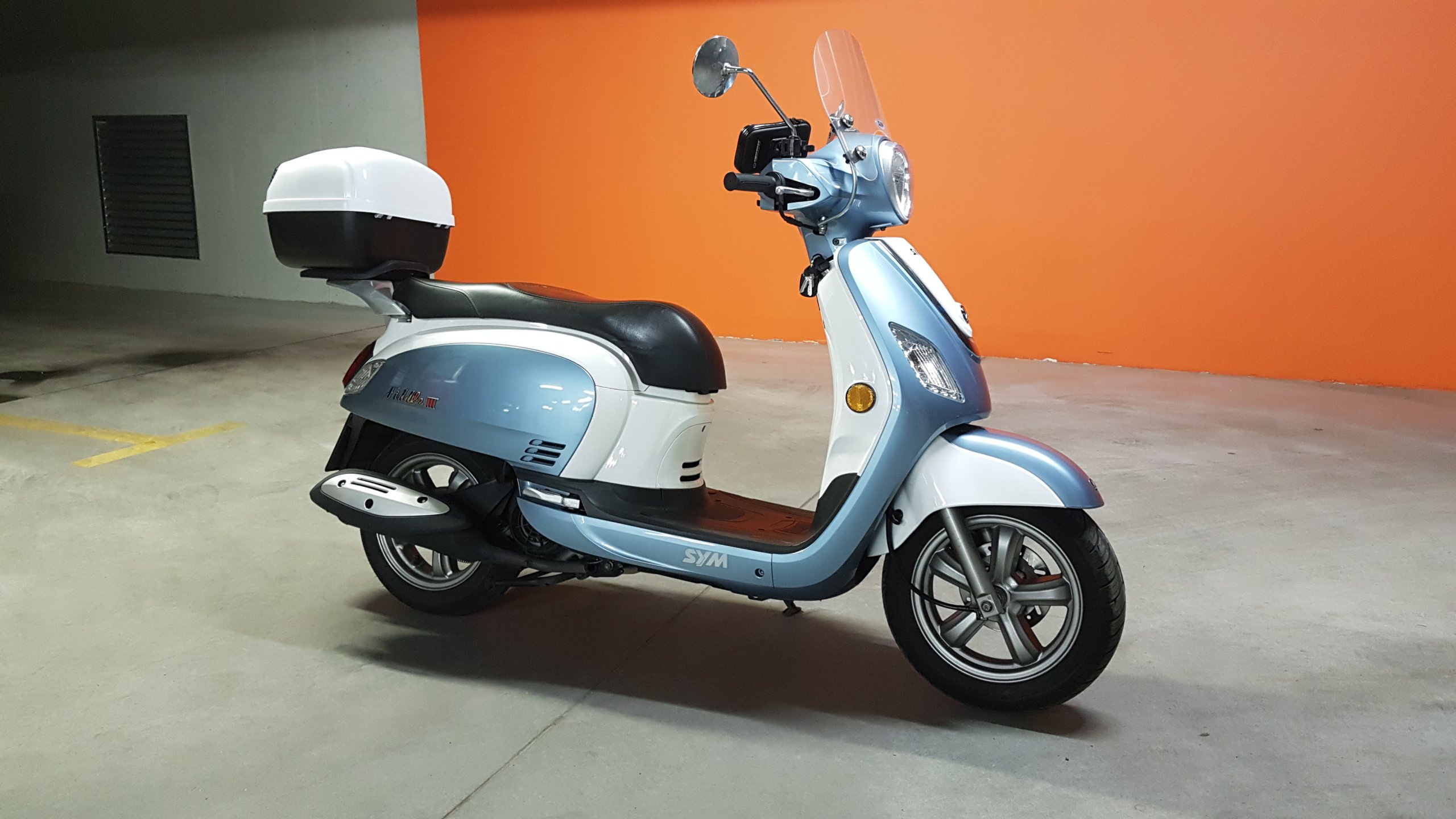 SYM Fiddle III 125 - Skuter Retro - 7208070338 - oficjalne archiwum allegro