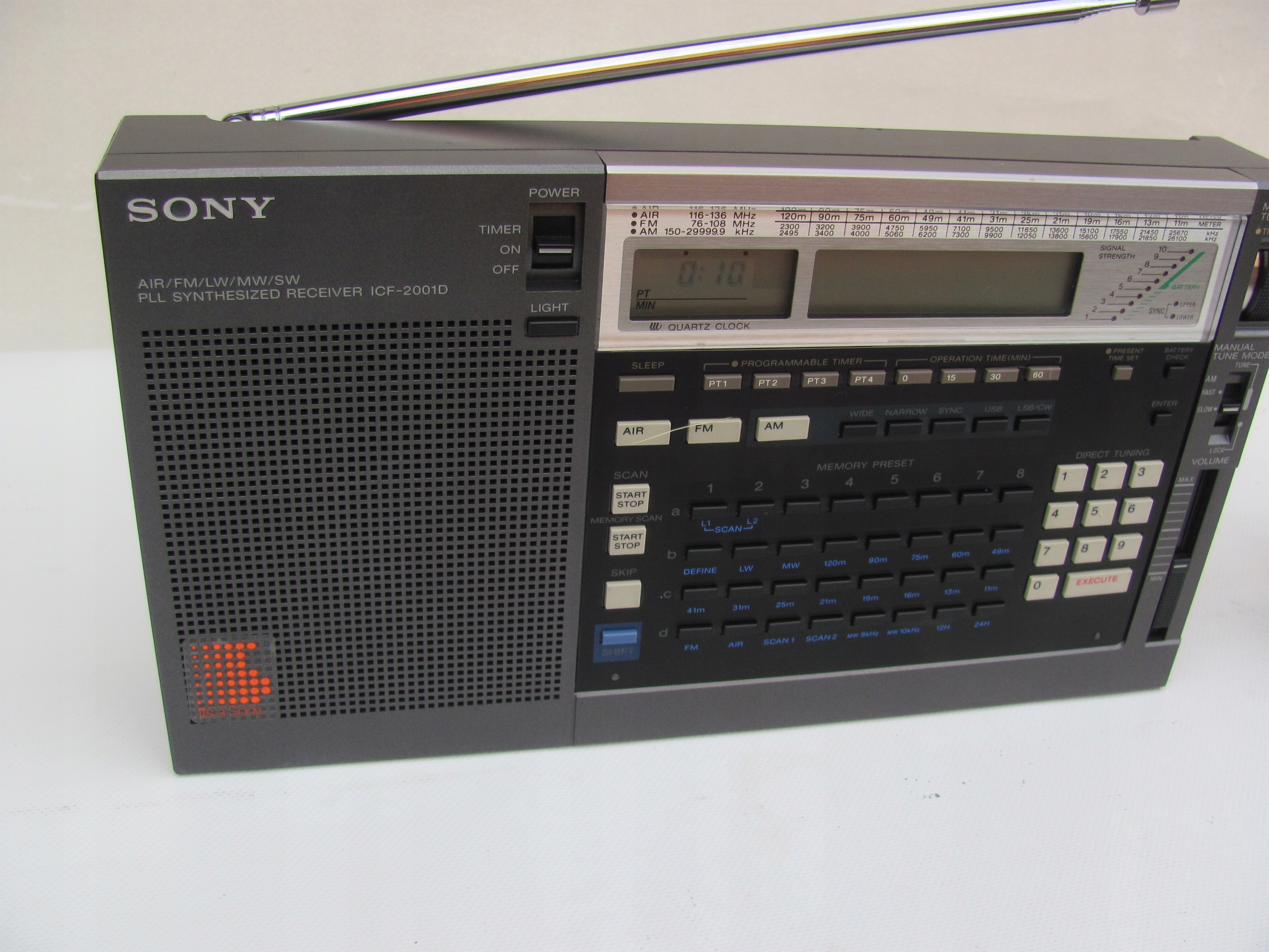 RADIO GLOBALNE SONY ICF-2001D - 7703263204 - oficjalne archiwum allegro