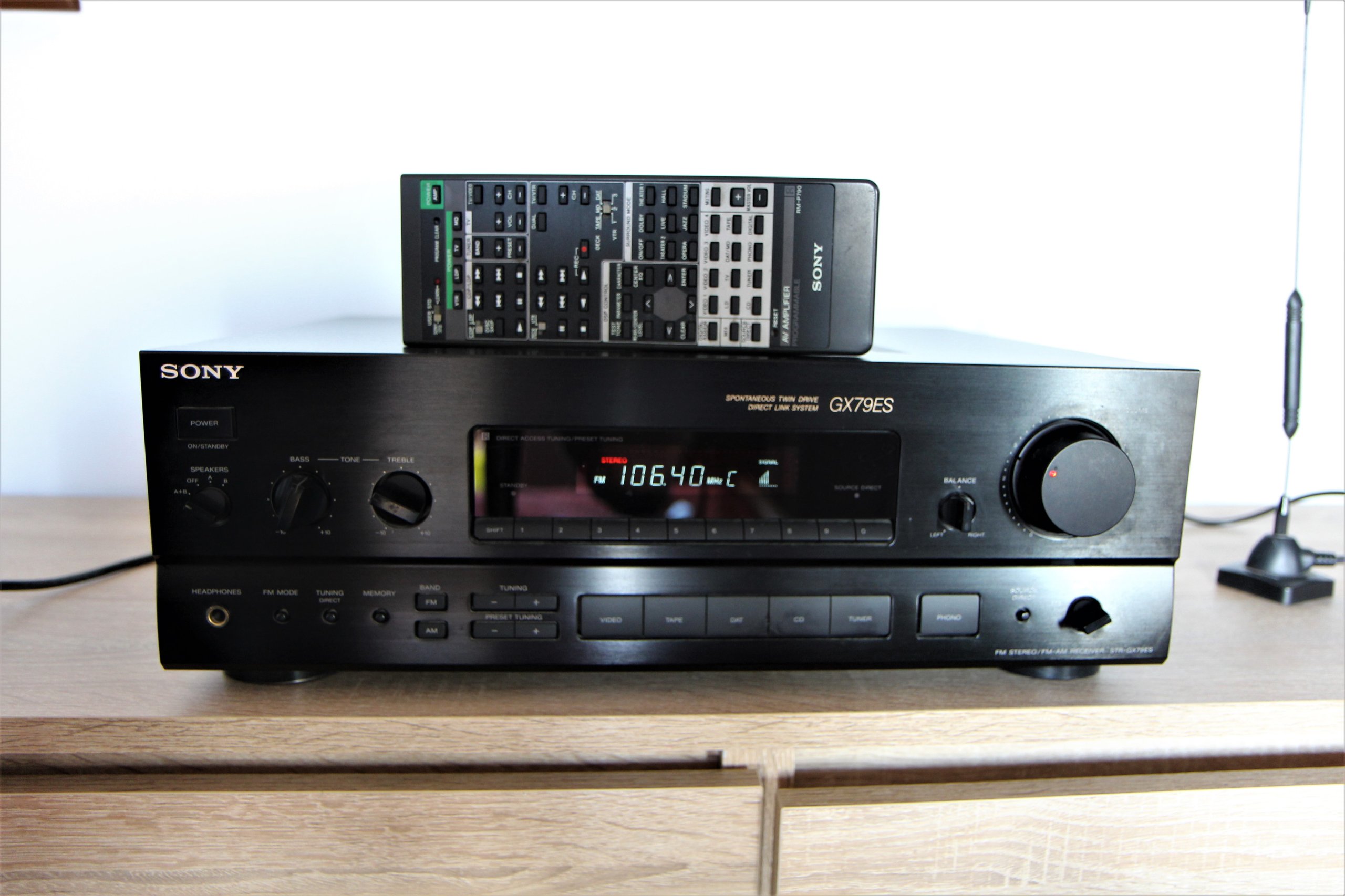 Sony GX79ES amplituner stereo , pilot - 7253261445 - oficjalne archiwum ...