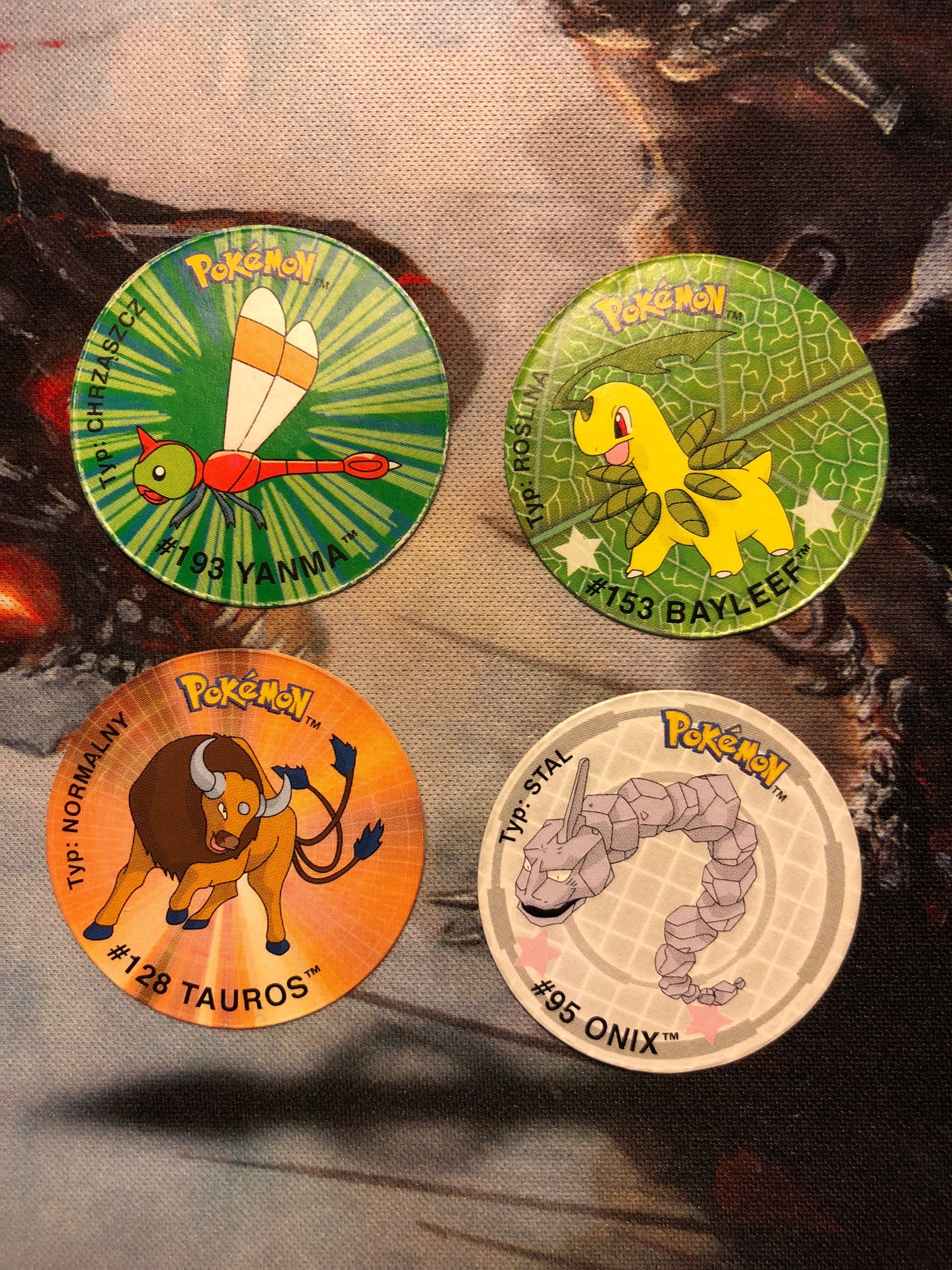 Pokemon Tazo Kapsle Żetony Duo - Naklejki - 7182525579 - oficjalne ...