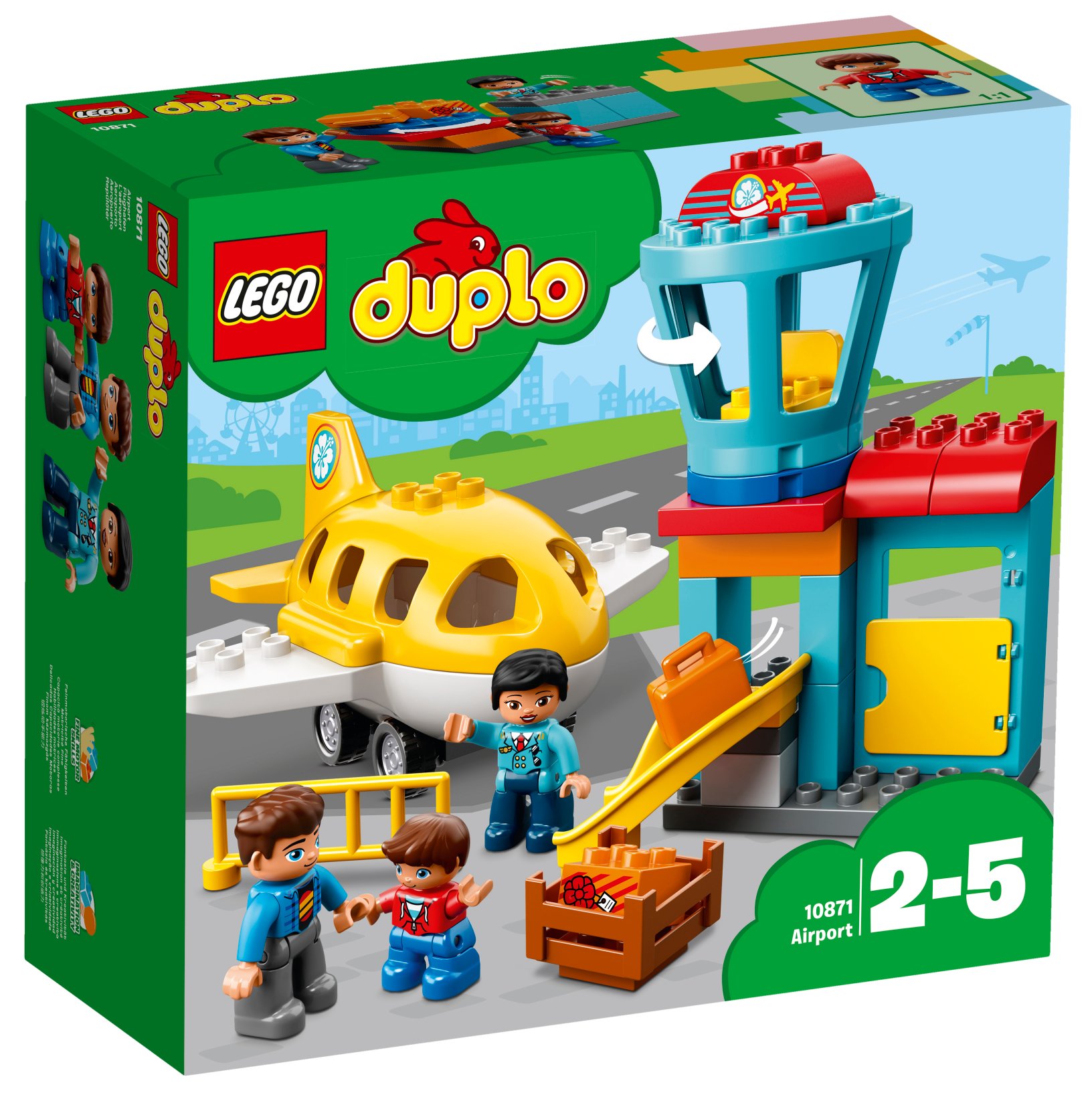 LEGO DUPLO 10871 LOTNISKO PORT LOTNICZY SAMOLOT - 7596648841 ...