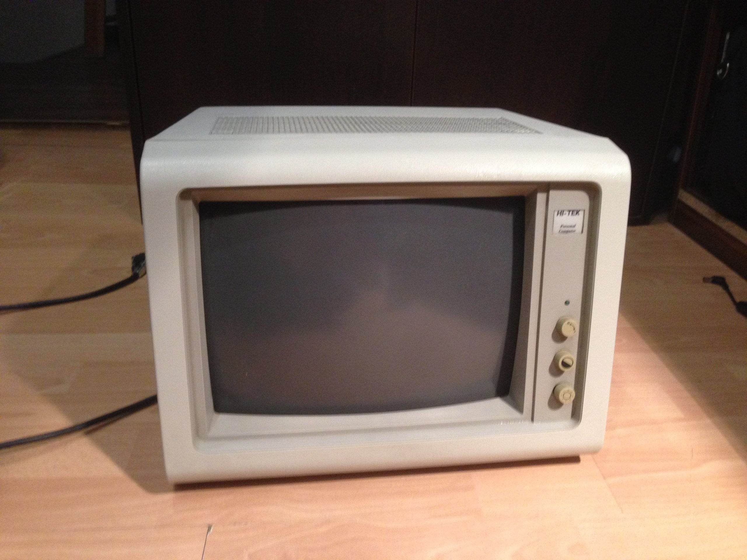 Stary monitor EGA, CGA Hercules, IBM XT, Sprawny - 7023502971 ...