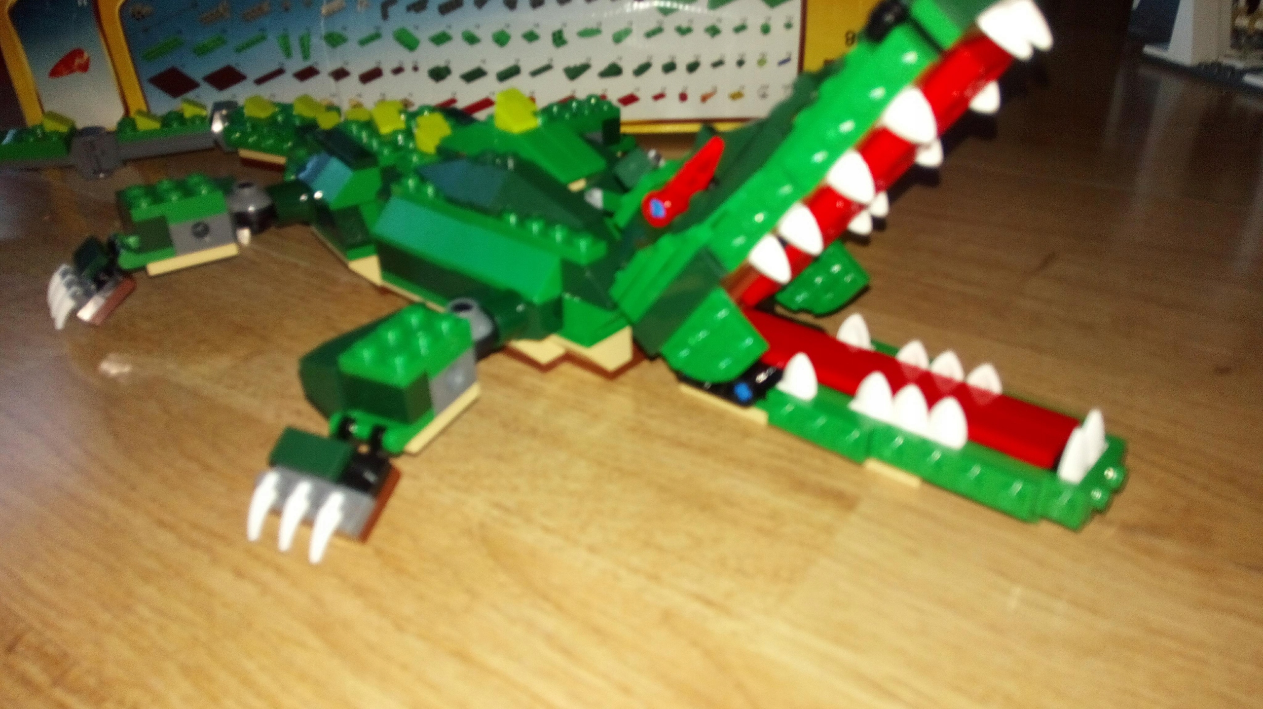 Lego creator zestaw 5868 dinozaur krokodyl rekin - 7708768576 ...