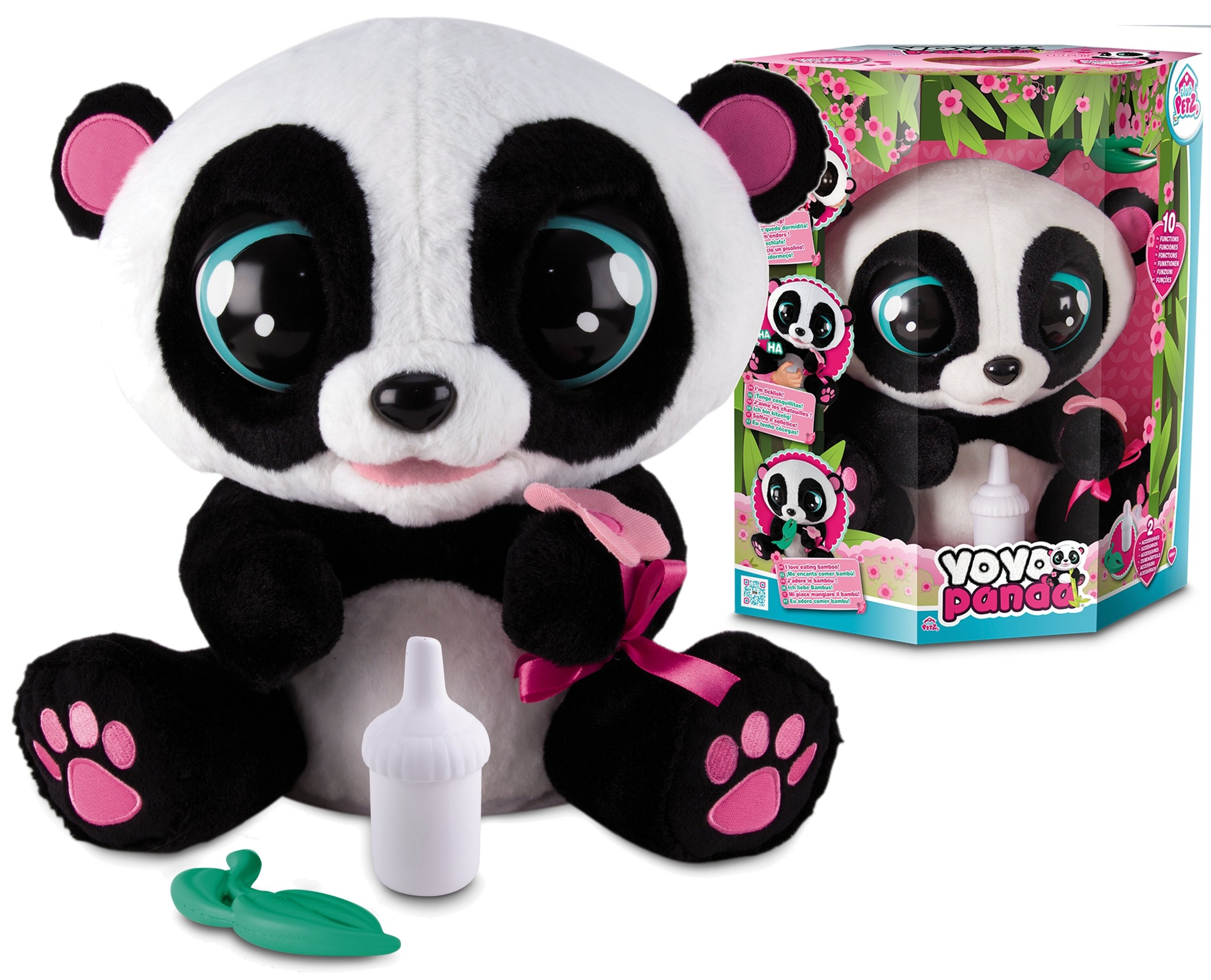 YOYO PANDA DUŻA INTERAKTYWNA MIŚ 10 FUNKCJI - 6999707851 - oficjalne archiwum allegro