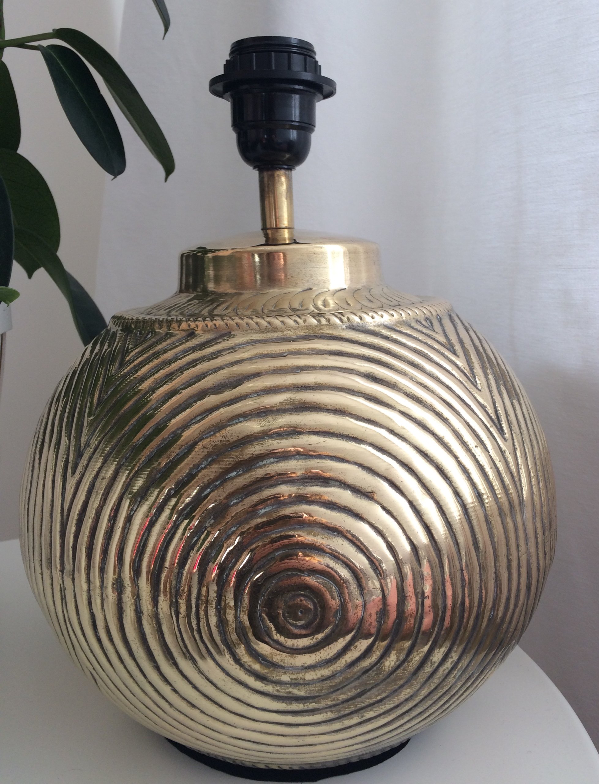 ALMI DECOR mosiężna złota lampa - 7393113920 - oficjalne archiwum allegro