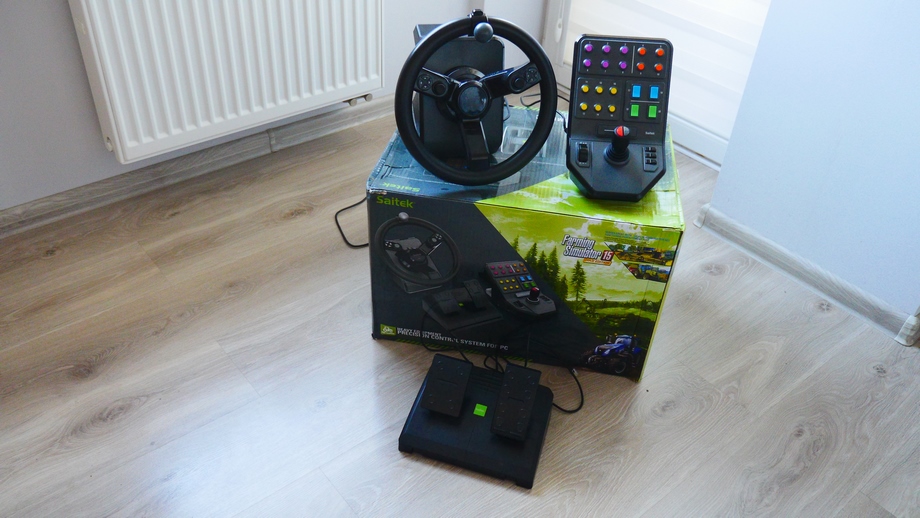 Kontroler SAITEK. Poczuj się jak prawdziwy farmer - Allegro.pl