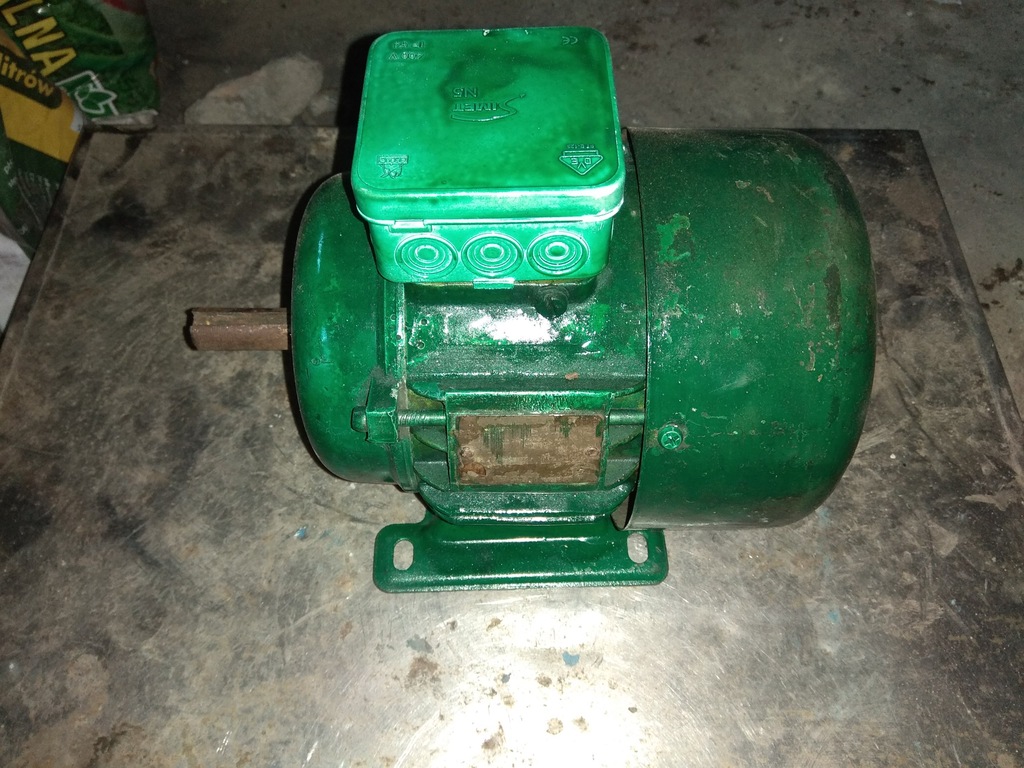 Silnik elektryczny 0,55 kW 1400 obr/min - 7249887735 - oficjalne archiwum Allegro