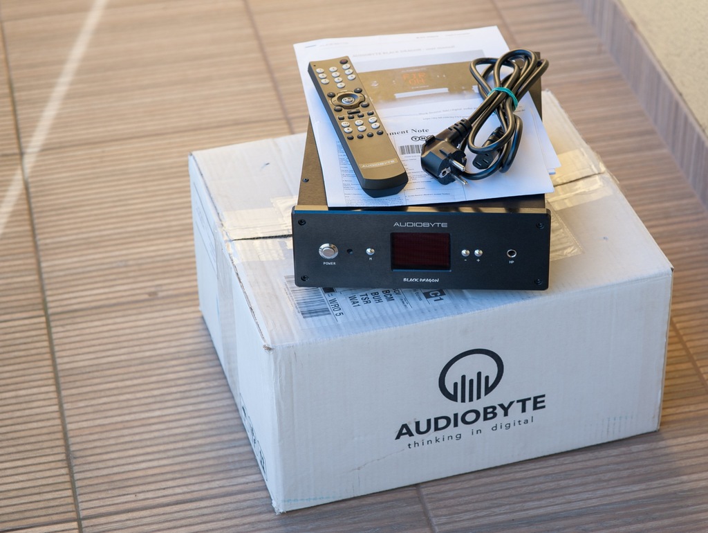 Audiobyte BLACK DRAGON DAC - 7077452541 - oficjalne archiwum Allegro
