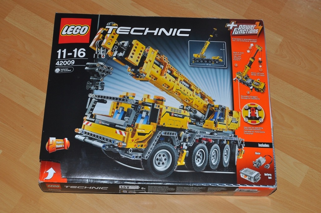 LEGO 42009 Mobile Crane Mk II DŹWIG @@@@@@ - 7664734739 - oficjalne ...