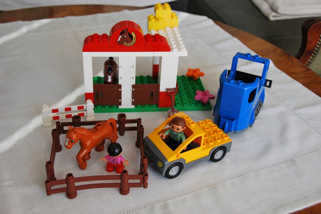 LEGO DUPLO 5648 Stajnia - 7673175222 - oficjalne archiwum Allegro