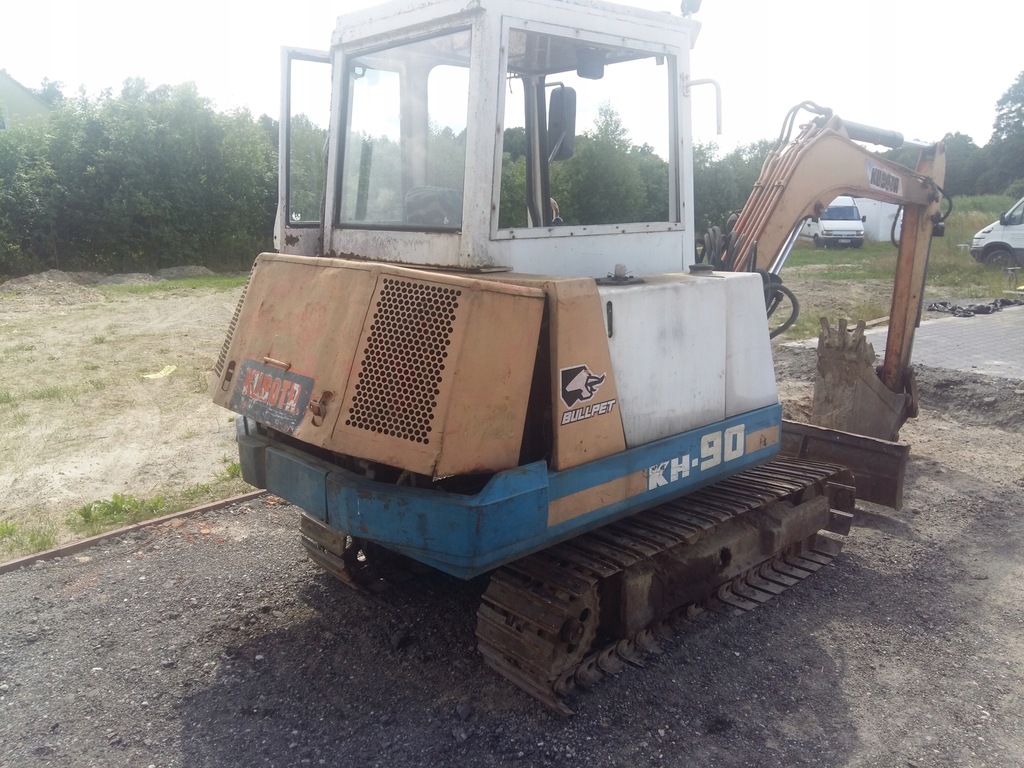 KUBOTA KH-90 KH90 3.5T MINIKOPARKA GĄSIENNICOWA - 7453209080 - oficjalne archiwum Allegro