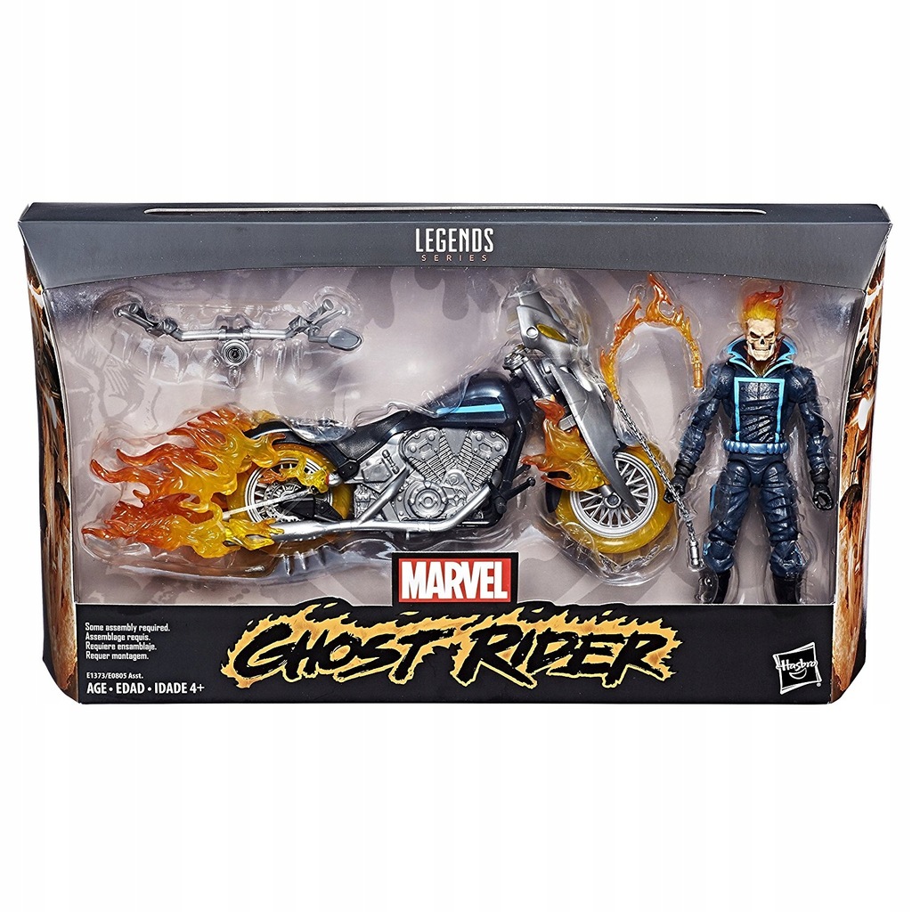 GHOST RIDER MOTOCYKL Figurka 15 cm MARVEL LEGENDS - 7713516704 ...