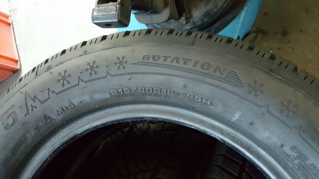 opony zimowe 215/60R16 Dunlop Wint.Sp5 JakNowe2017 - 7648548267 - oficjalne archiwum Allegro