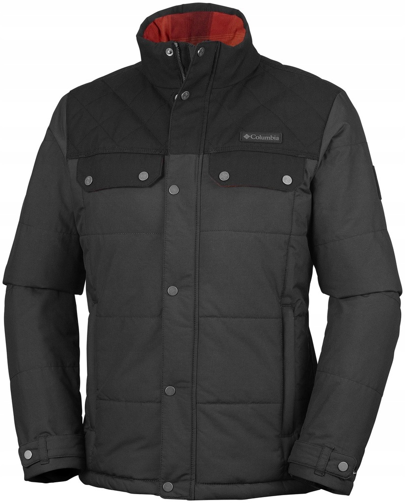 KURTKA ZIMOWA MĘSKA COLUMBIA RIDGESTONE BLACK L - 6973490844 ...