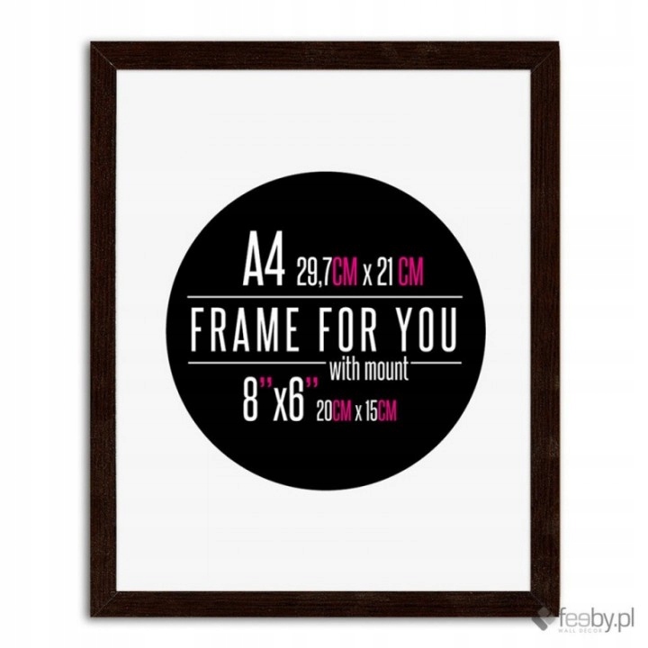 Rama 70x100 cm Ramki cm 100x70 cm 4barwy Plakat - 7647099572 ...
