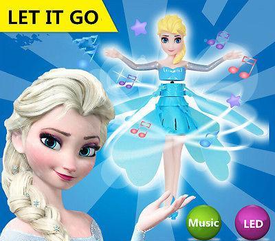LATAJĄCA WRÓŻKA ELSA FLY FROZEN KRAINA LODU MELODY - 6174761557 ...