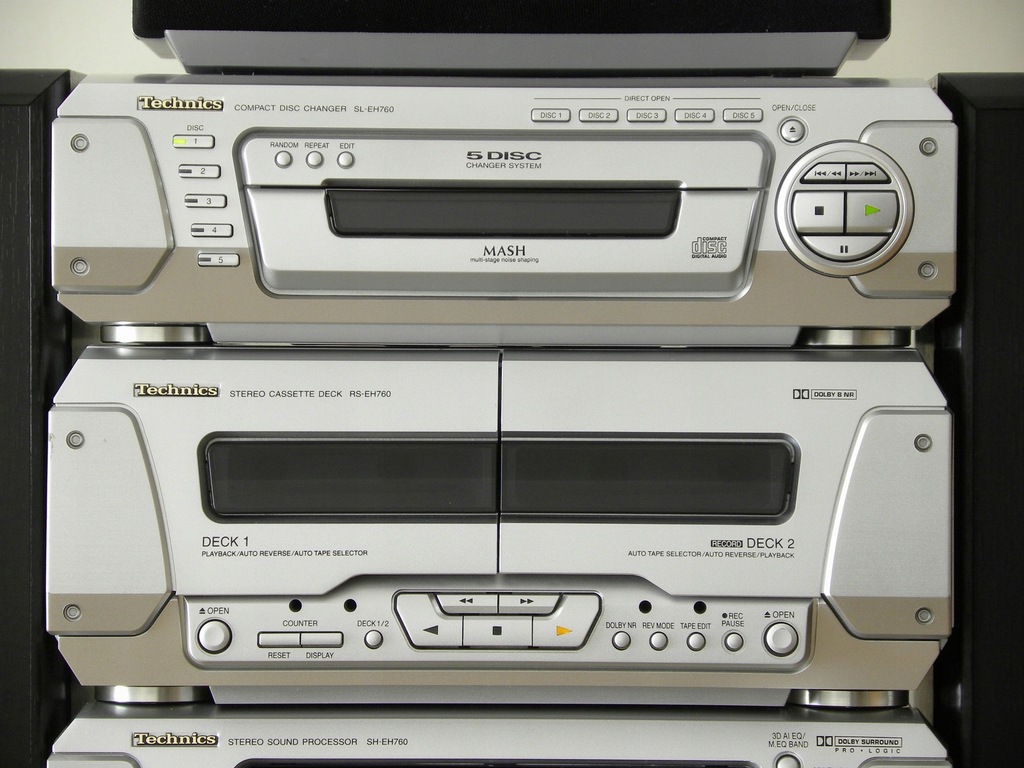 TECHNICS SC-EH760 - piękna i mocna wieża / KOMPLET - 7680580982 ...