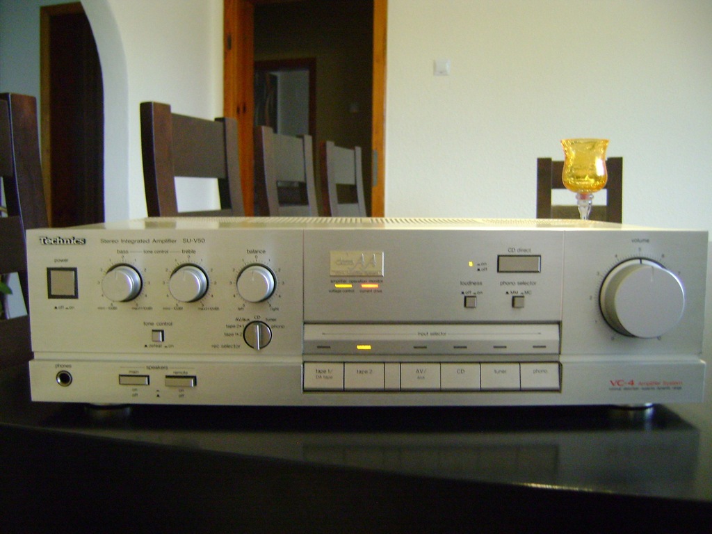 Wzmacniacz TECHNICS SU-V50 Class AA,srebrny - 7175860627 - oficjalne ...