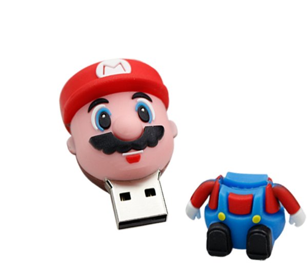 Pendrive ! Mario Bros ! USB Flash 16 GB - 6692251674 - oficjalne ...