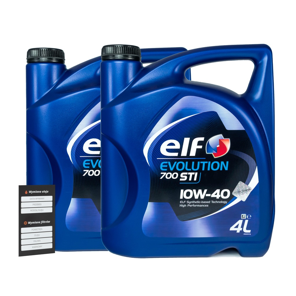 ELF EVOLUTION 700 STI 10W40 8L 4L+4L 501.01 505.00 - 6889322825 ...
