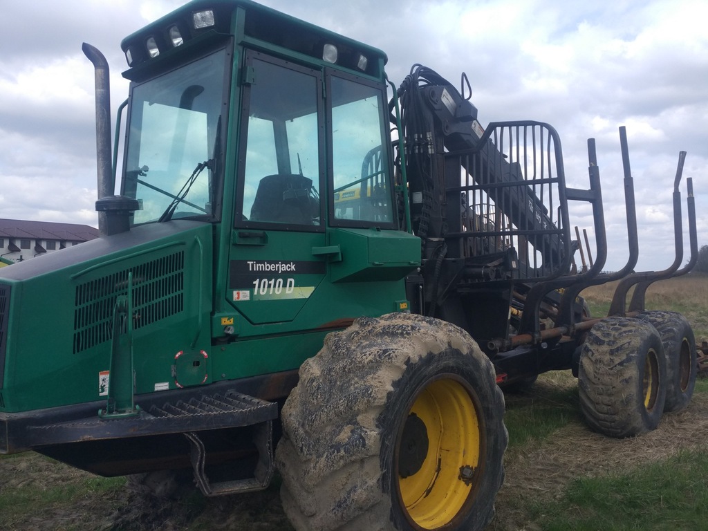 Forwarder Timberjack 1010D 2004 15700h - 7074404154 - oficjalne ...