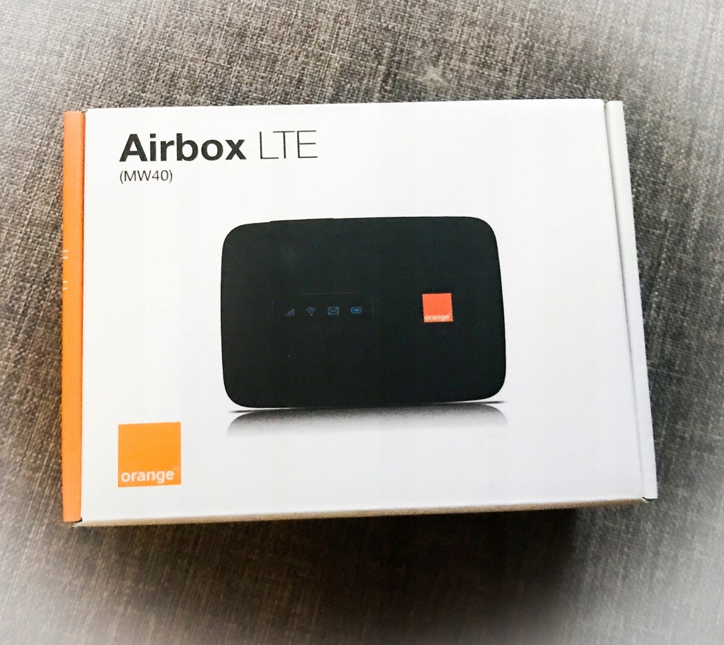 ROUTER MODEM AIRBOX LTE MW40 3G 4G NA KARTĘ SIM - 7594338840 ...