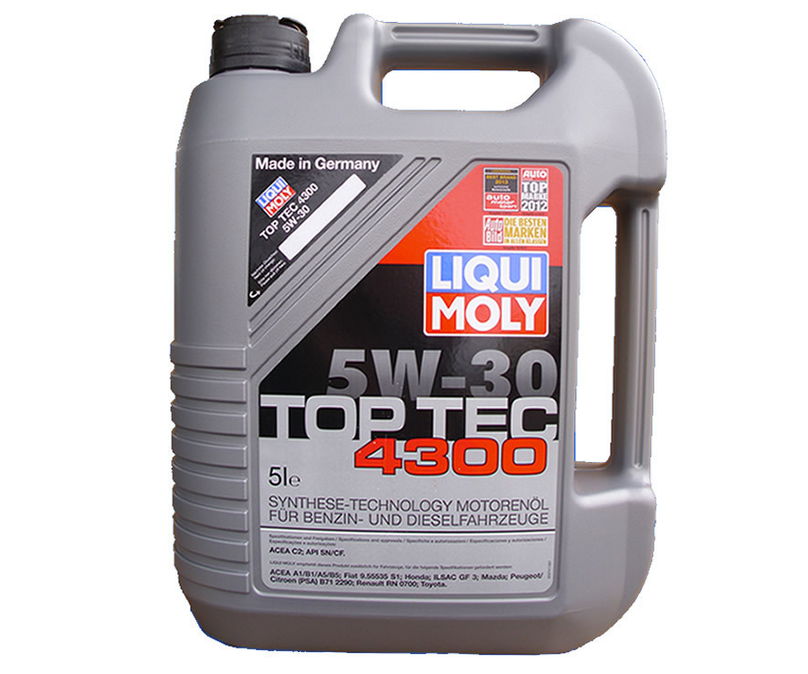 LIQUI MOLY TOP TEC 4300 5W30 5L - W-WA BIAŁOŁĘKA - 7652386387 ...