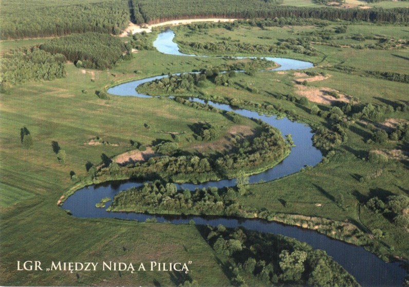 PILICA - RZEKA - WIDOK Z GÓRY + MEANDRY - 2017R - 7152374357 ...