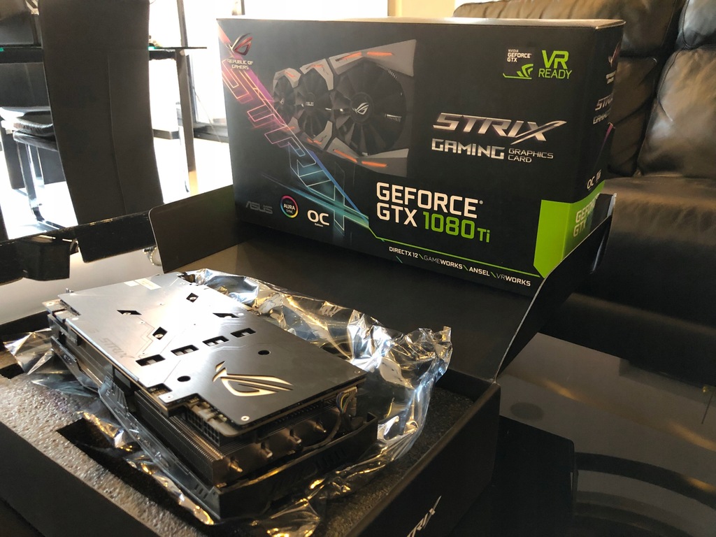 Nvidia GTX 1080TI STRIX 11GB ASUS ROG - 7703224252 - oficjalne archiwum ...