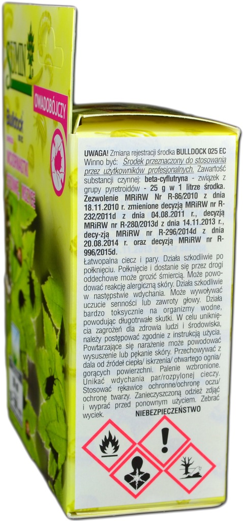 Sumin Bulldock 025 EC preparat owadobójczy 50ml - 6743484729 ...