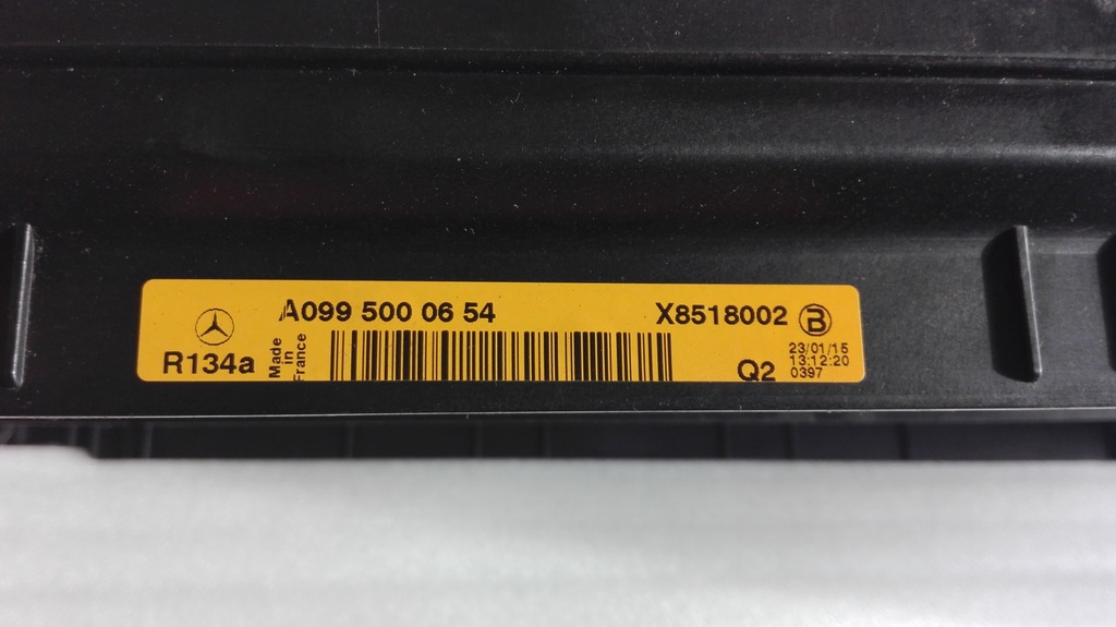 MERCEDES OBUDOWA CHŁODNICY KLIMATYZACJI 0995050041 - 7195895642 ...