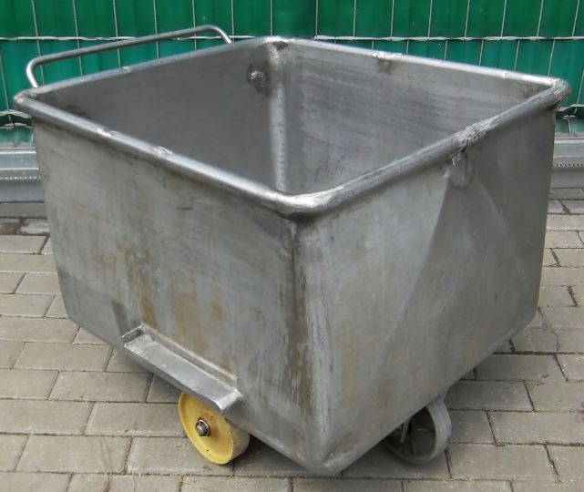 WÓZEK POJEMNIK FARSZU CYMBER NIERDZEWNY - 7486267980 - oficjalne archiwum Allegro