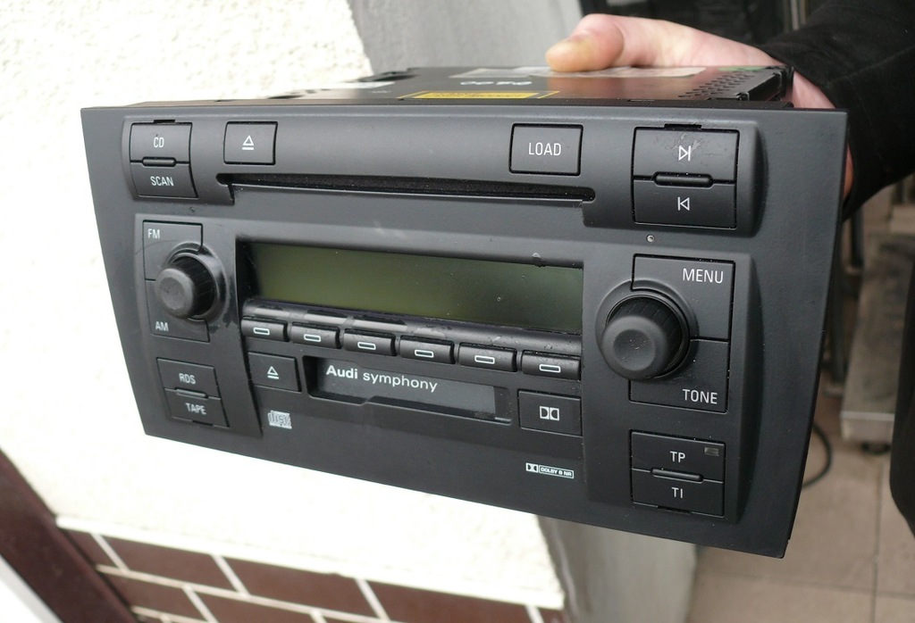 RADIO CD SYMPHONY II 2 DIN AUDI A6 C5 4B0035195H - 7324916410 - oficjalne archiwum Allegro