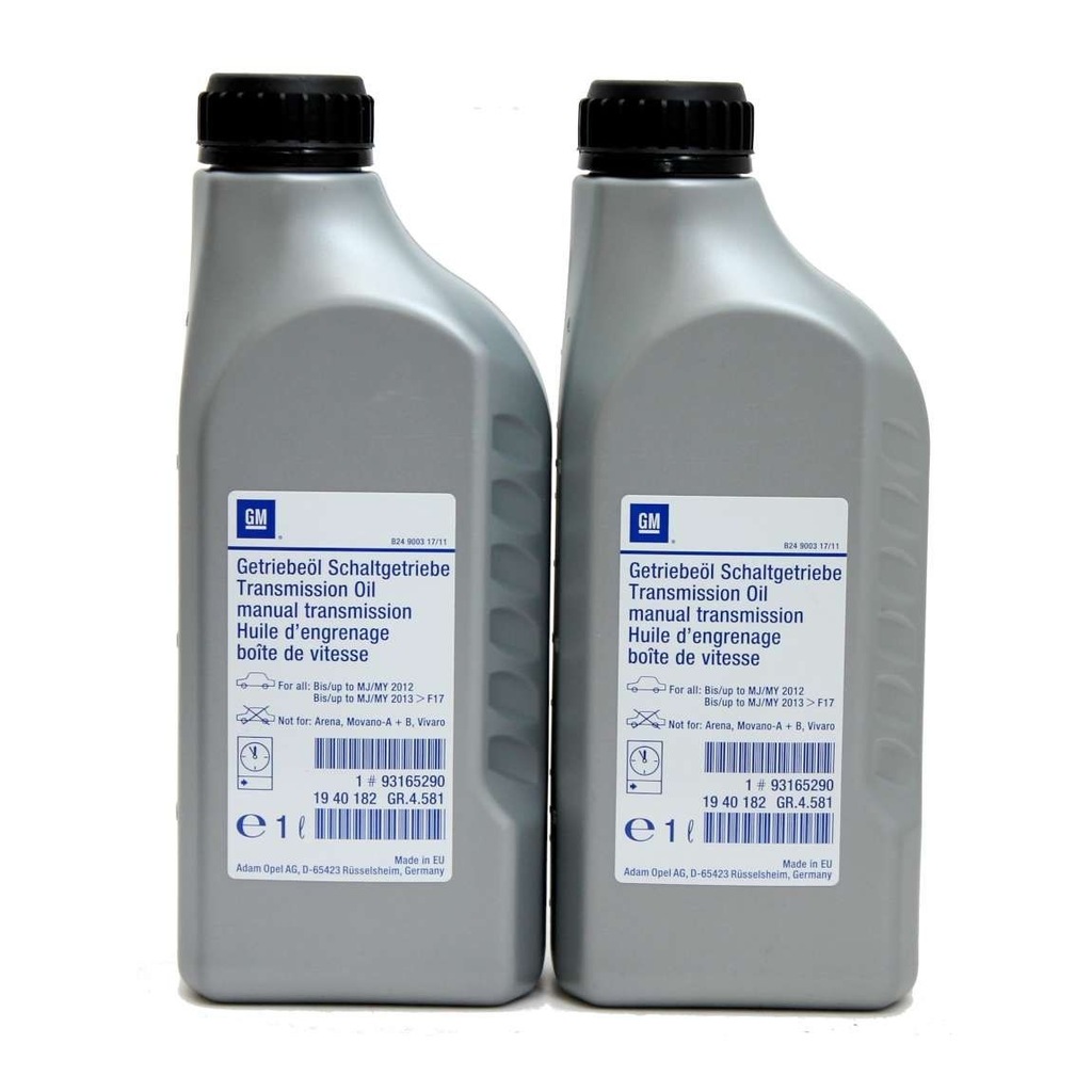OLEJ DO SKRZYNI GM OPEL 1940182 93165290 75W85 2L - 7358830557 ...