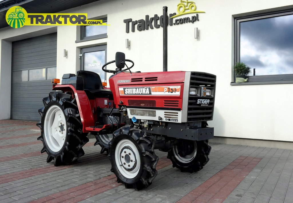 Japoński ciągnik Shibaura P15F 4x4 15KM - 7583811445 - oficjalne archiwum Allegro