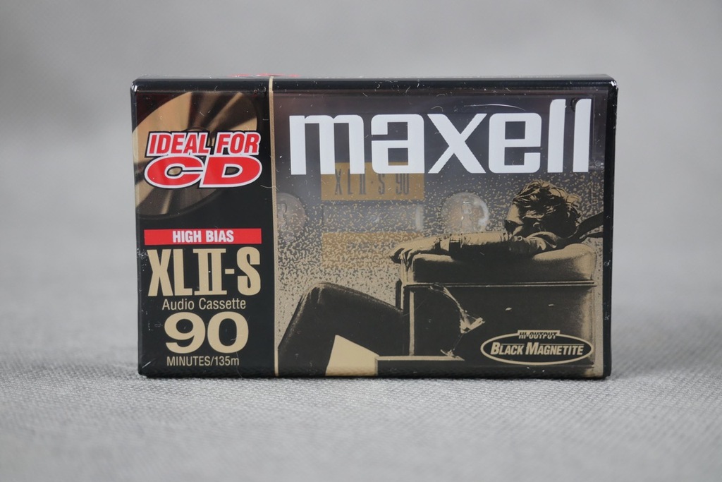 Kaseta Maxell XL II-S 90 USA 92-96r Chrom NOWA - 7416669097 - oficjalne archiwum Allegro