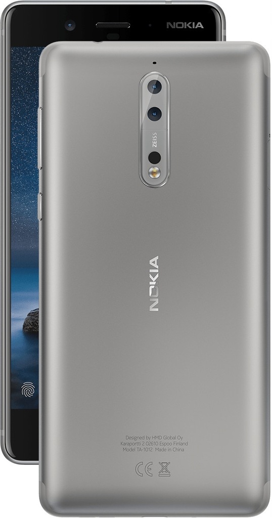 Nokia 8 TA-1012 Steel Gw.24m/c KRAKÓW VAT23% - 7619218758 - oficjalne ...
