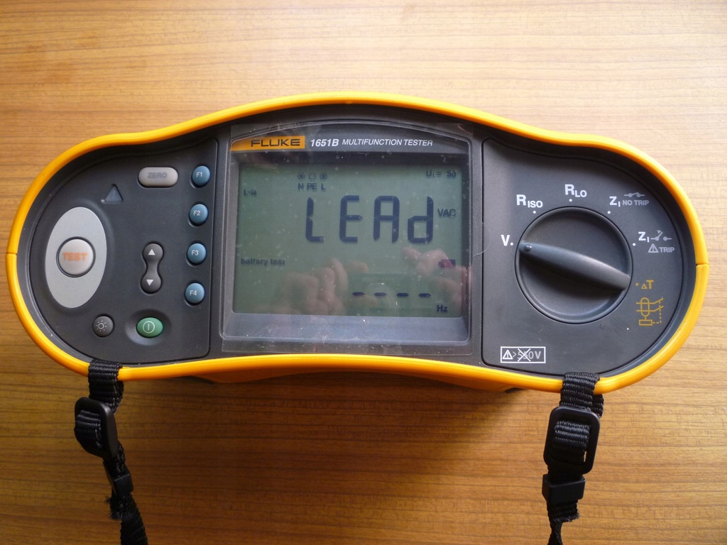 FLUKE 1651B miernik instalacji ele j. sonel metrel - 7535282547 ...